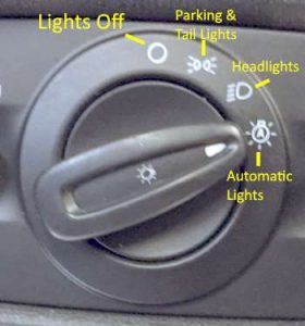 How to Operate Headlights on the Ford Fiesta - HiRide