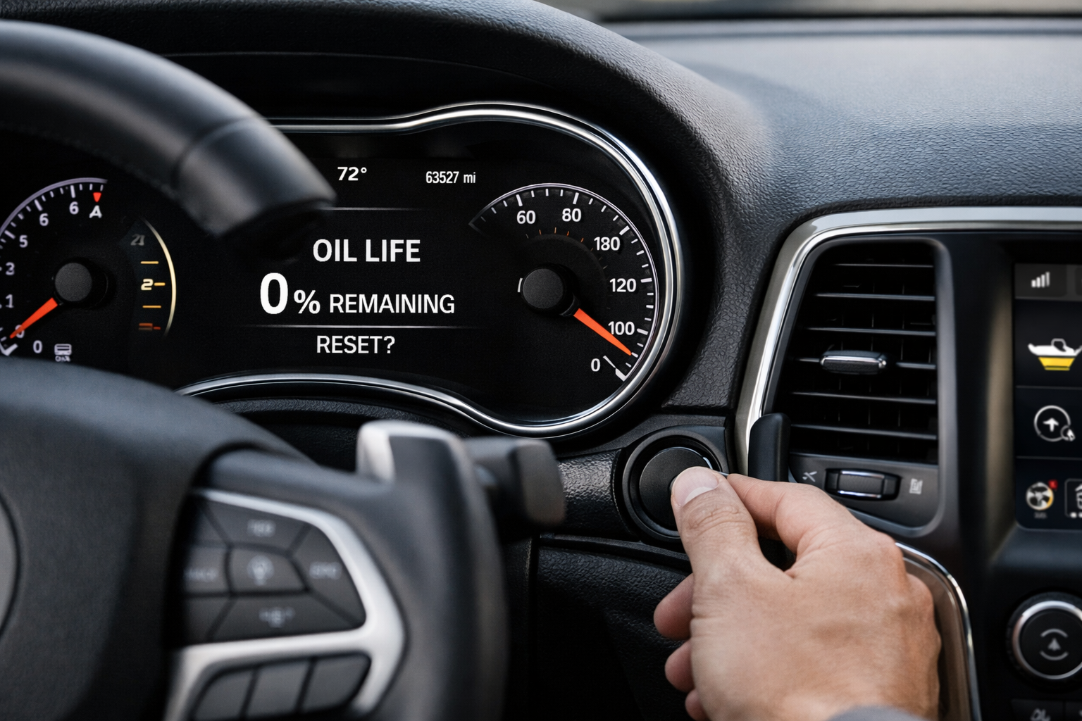 How to Reset Oil Life on Jeep Grand Cherokee (2011-2024) - HiRide